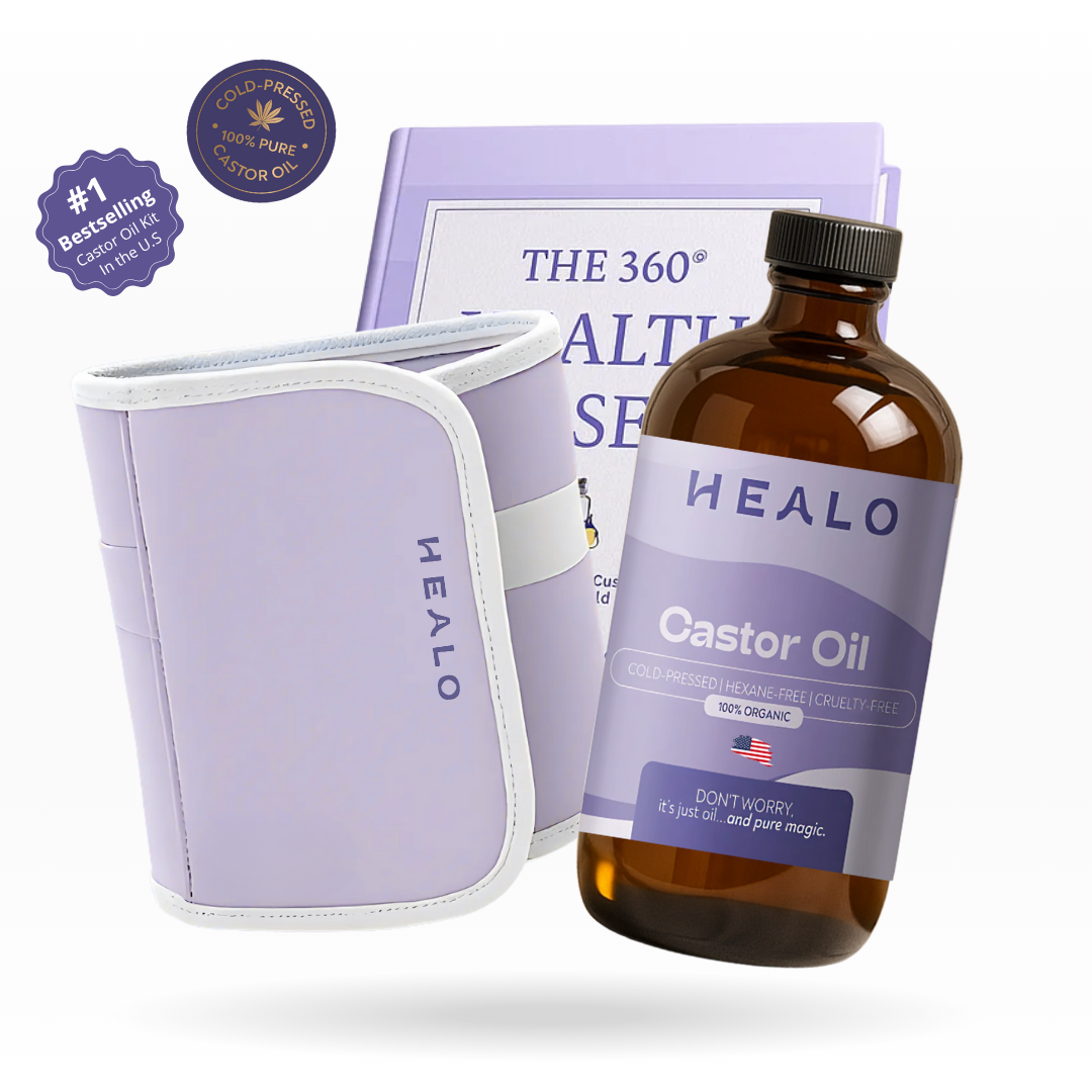 Healo Premium Castor Oil Kit
